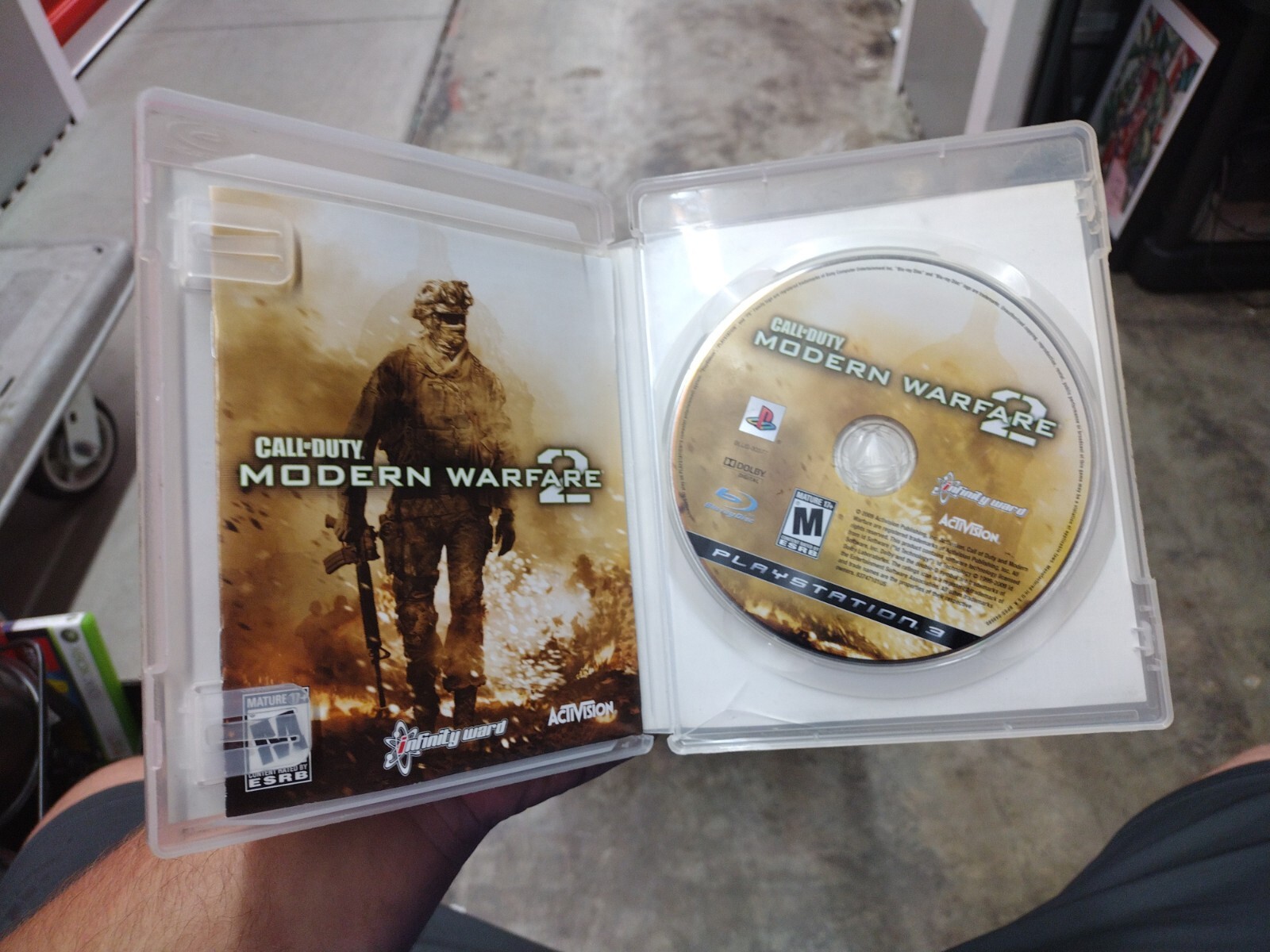 Call of Duty Modern Warfare 2 PLAYSTATION 3 PS3 Video Game Complete COD ...