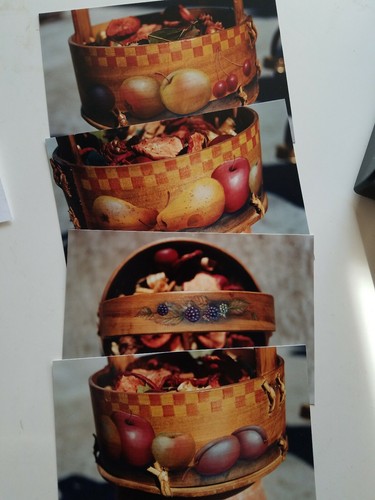 LINDA LOCK APPLE FRUIT BASKET ACRYLIC PATTERN PACK BIGINNER | eBay