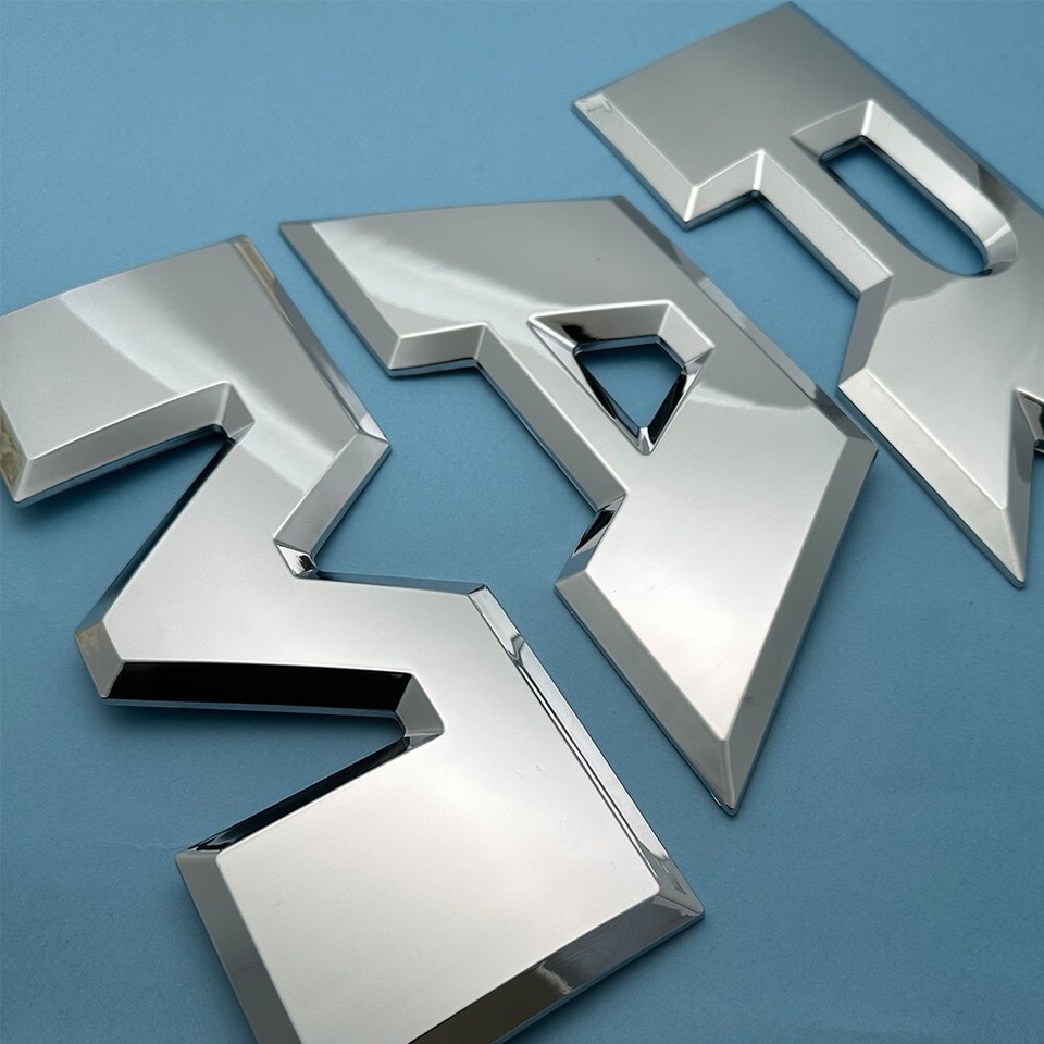 Rear Tailgate Emblems Set For 2015-2020 Ram 1500 2500 3500 Letters ...