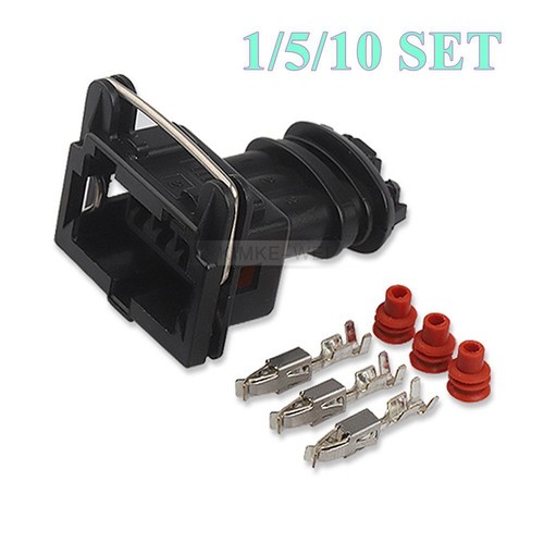 3 Pin/Way TE/AMP/TYCO Junior Power Timer Automotive Socket Female ...