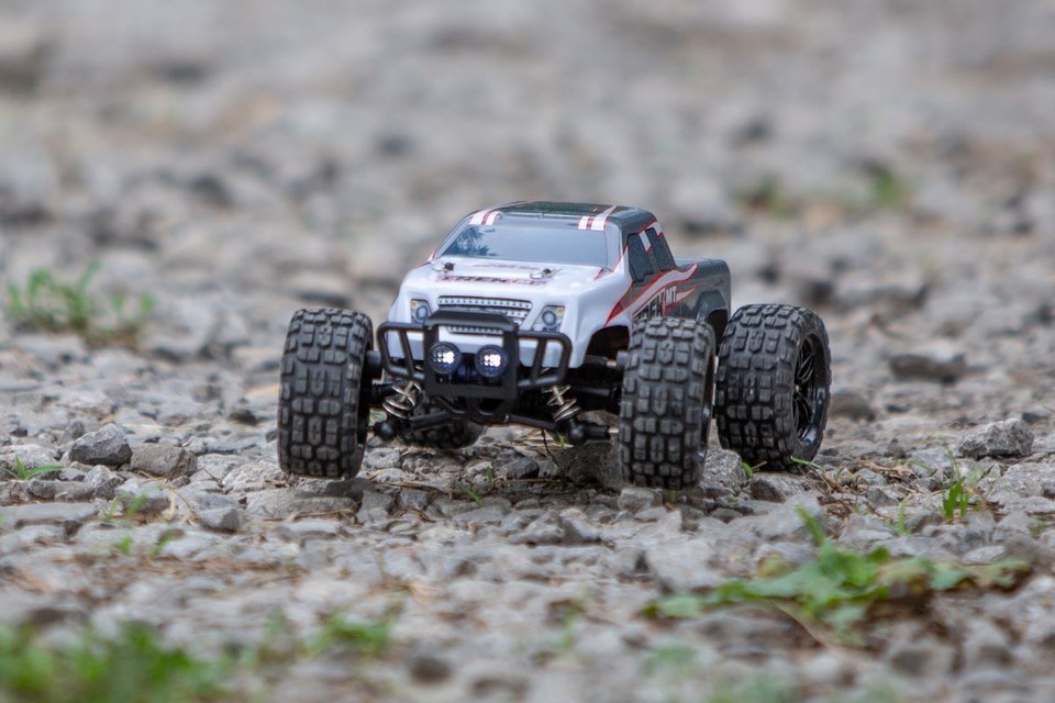 Rage R/C - Mini Trek MT 1/24 RTR Monster Truck - Gray 739792076350| eBay