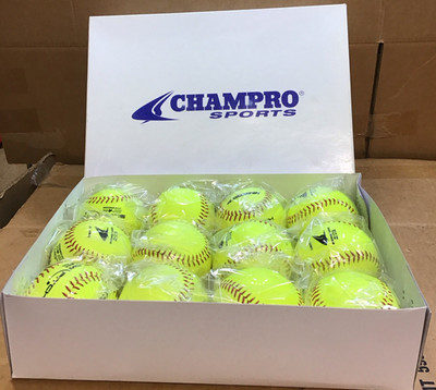 Champro 12" Slowpitch Softball Dozen 12 Count R3 | eBay