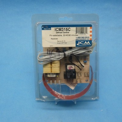 ICM Controls ICM315C Defrost Control Replaces Ranco E-15 Avion DFT100 ...