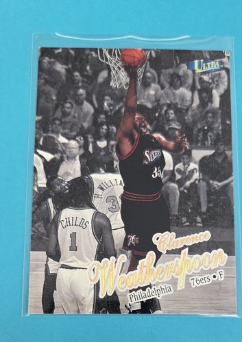 1997-98 Ultra Gold Medallion #236G Clarence Weatherspoon BASKETBALL ...