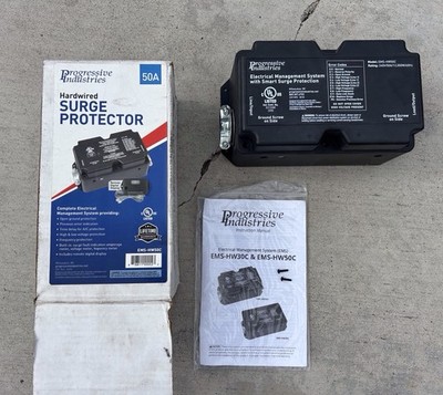 Protective Industries 50 Amp Hardwired Surge Protector EMS-HW50C | eBay