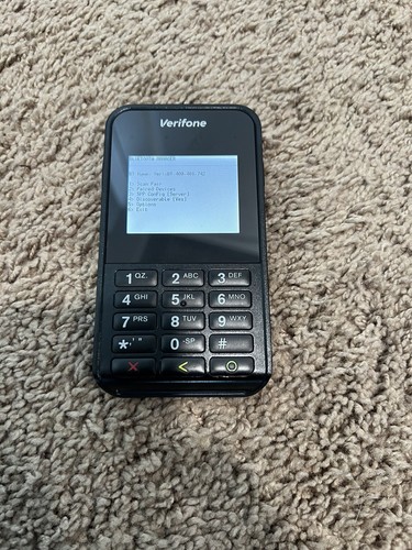 Verifone E355 Mobile Payment Terminal - Bluetooth WiFi M087-351-11-WWA ...