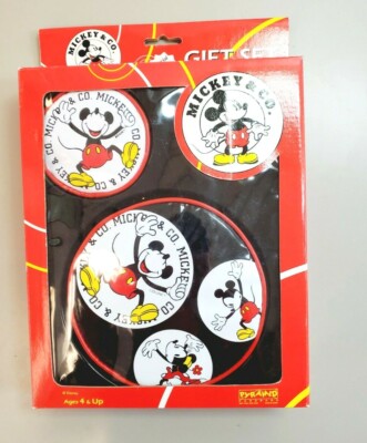 Disney Mickey Maus Symbole 2-Piece Knöpfe Set Stil 46367, NRFB, Selten ...