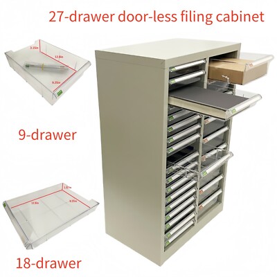 27-drawer Doorless Storage Cabinet Parts Cabinet Component Cabinet ...