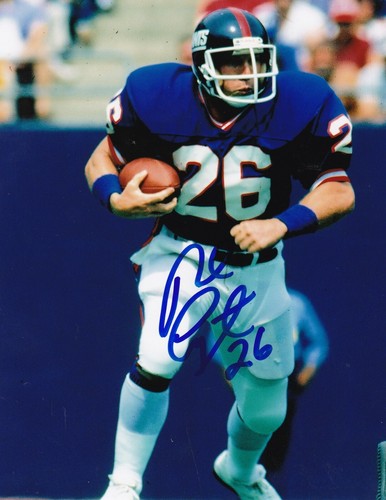 ROB CARPENTER NEW YORK GIANTS ACTION SIGNED 8x10 | eBay
