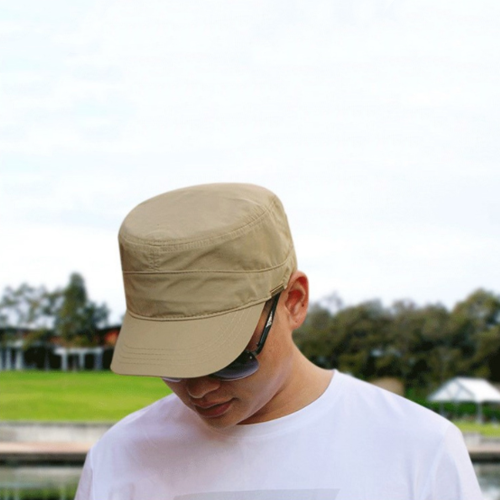 XXL Oversize Quick Dry-Army Cap,Waterproof Flat Top Cap,Breathable ...