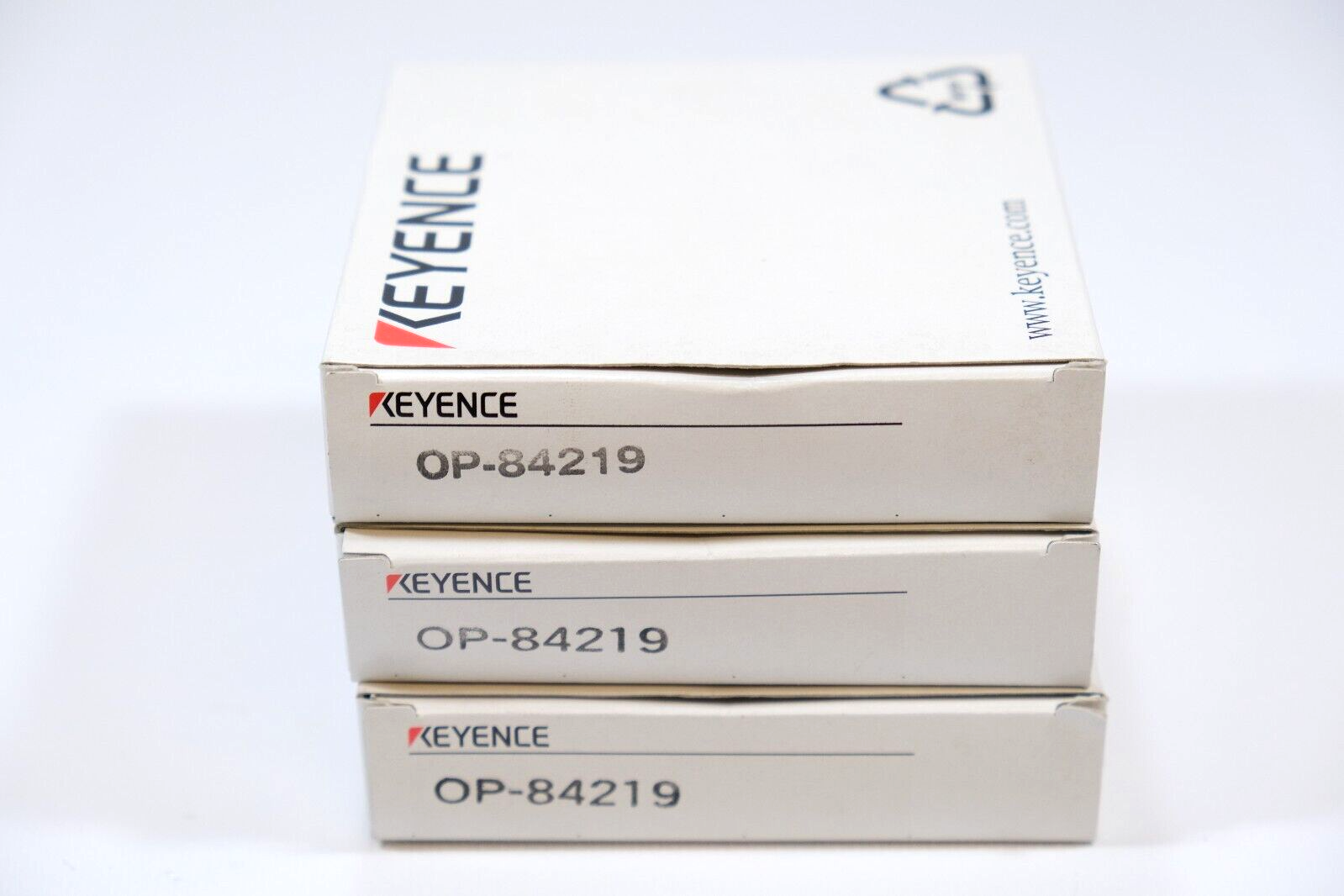 Keyence OP-84219 x 3 Pieces Photoelectric Reflector NEW! | eBay