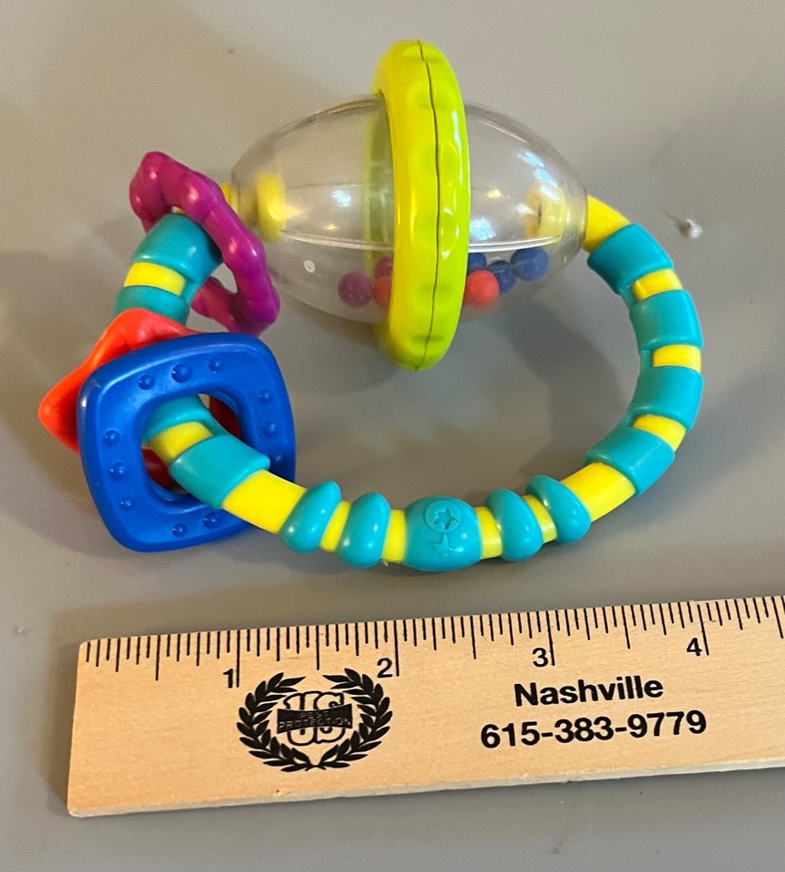 Infant Baby Toy Rattles Nuby Teether Rattle K101 | eBay