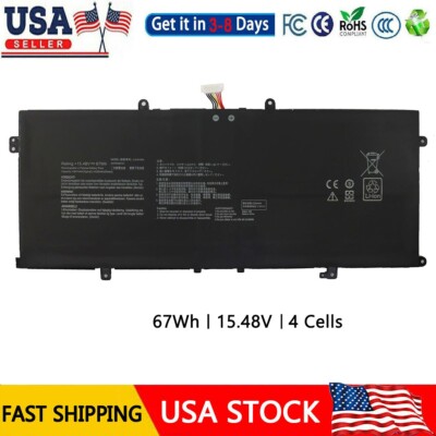 C41N1904 Battery For ASUS ZenBook 14 UX425UA UM425IA UX425EA UX425JA 13 ...