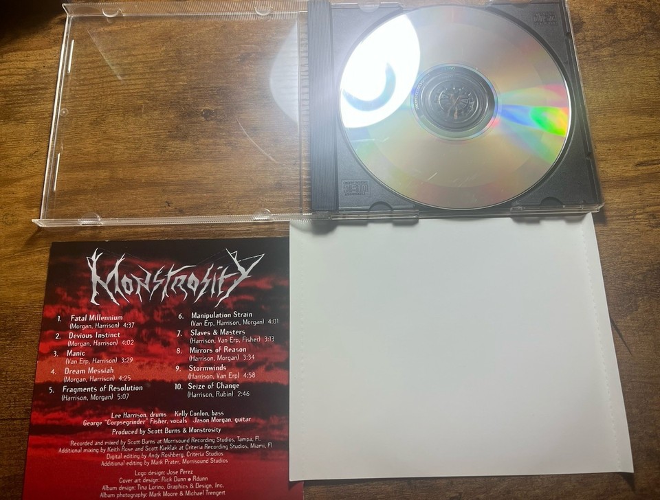 MONSTROSITY MILLENNIUM ORG 1996 CANNIBAL CORPSE OBITUARY MORBID ANGEL ...