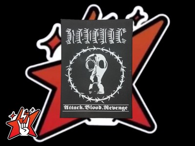 Revenge Exclusive Woven Back Patch Beherit Blasphemy Conqueror Black ...