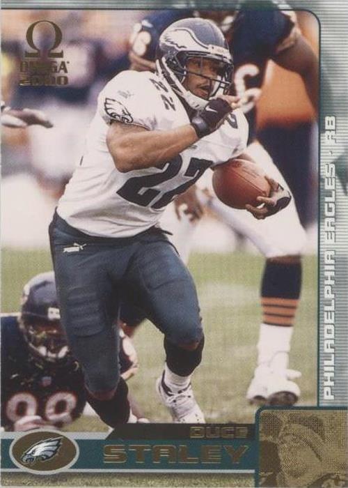 2000 Pacific Omega - Duce Staley #106 Gold /95 for sale online | eBay
