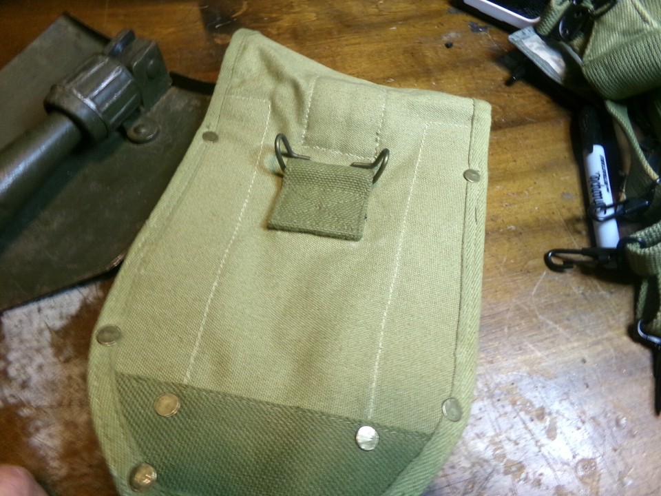 ww2 us folding shovel and repo cover | eBay