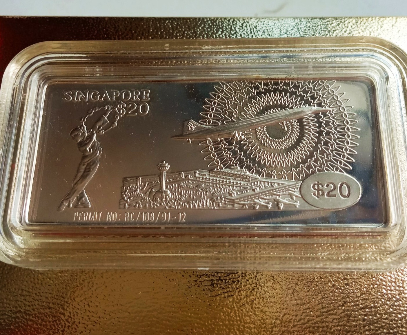 Singapore $20 Bird Series Silver Proof Ingot | eBay