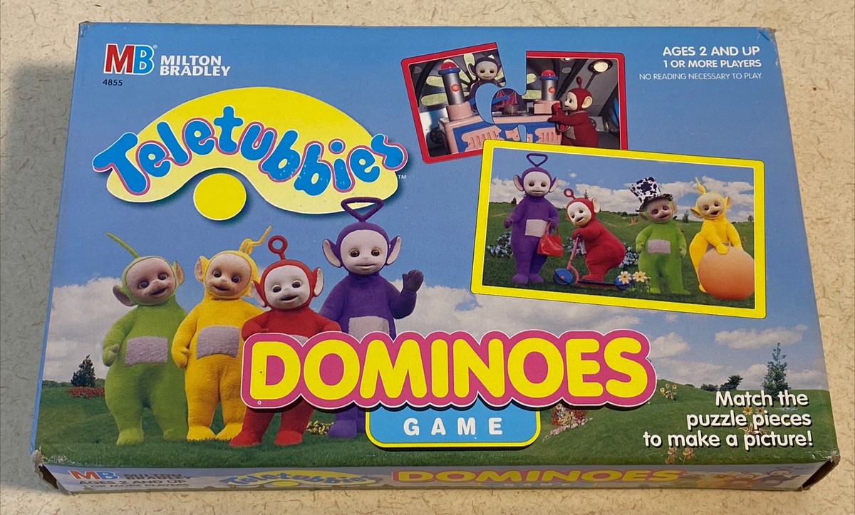 Teletubbies Favorite Games Vintage 1998 Teletubbies Dominoes Puzzle