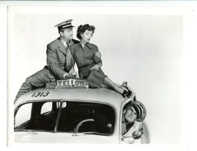 STOP THAT CAB-8X10-PROMO STILL-SID MELTON-IRIS ADRIAN-COMEDY-1951 FN/VF ...