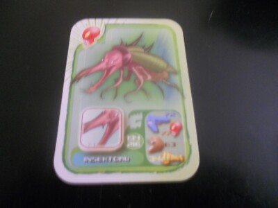 carte match cora delhaize spinning monster n°194 insektoru | eBay
