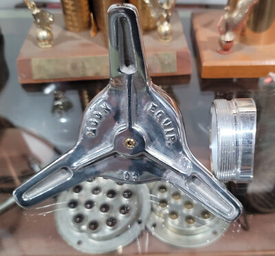 MOON Aluminum SPINNER CAP w Threaded BUNG Hot Rod MOONeyes Gas Tank vtg ...