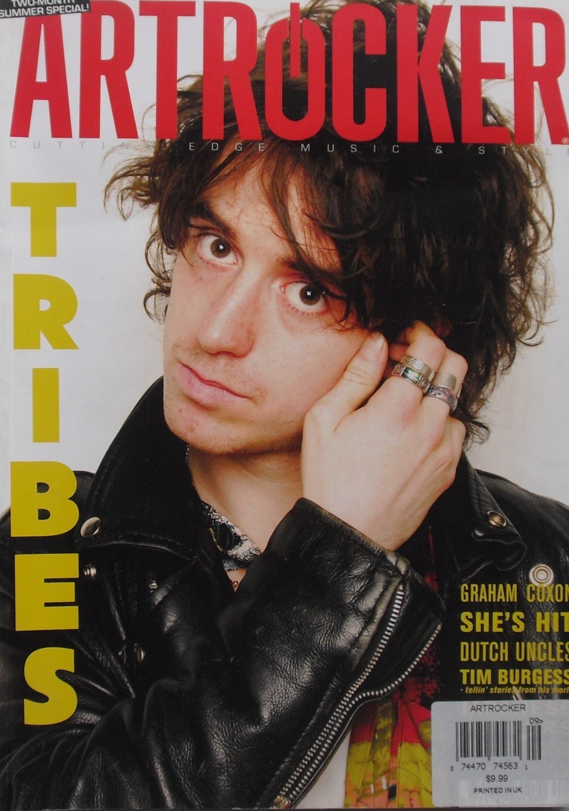TRIBES Summer 2011 ART ROCKER Magazine GRAHAM CUXON SHE'S HIT DUTCH ...