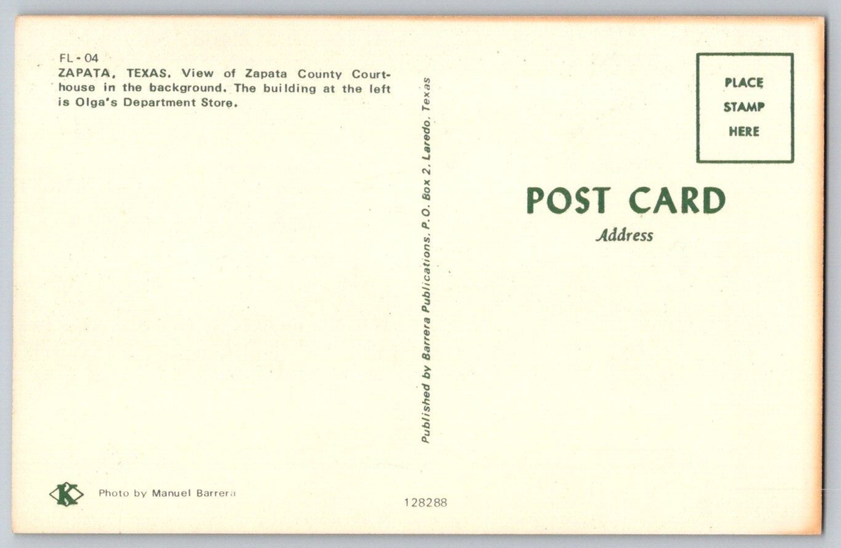 Zapata County Court House Profile For Zapata Rising