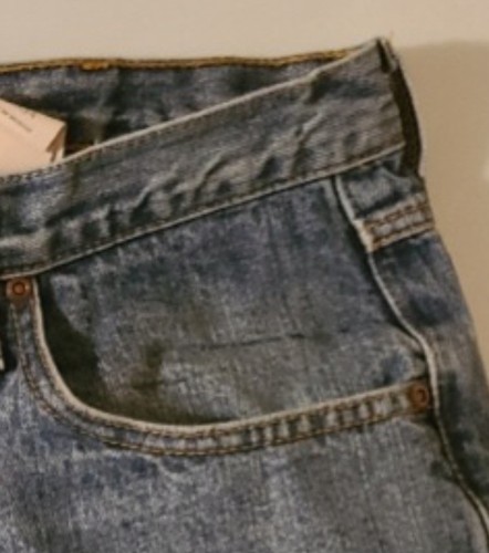 Cinch Black Label Men's Blue Jeans Sz 35x33 Distressed Faded MB9063302 ...