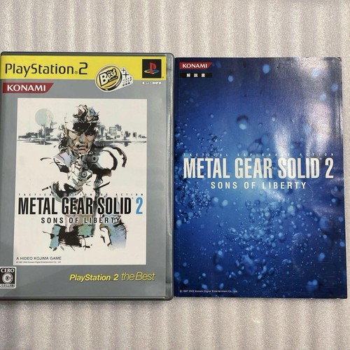 PS2 Mgs2 Sons Of Liberty The Document Japan 2p | eBay
