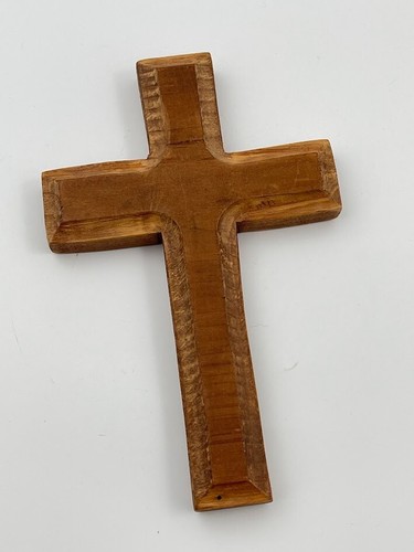 Vintage Wooden Prison Art Crucifix Hand Carved Wood Cross Shrine Altar ...