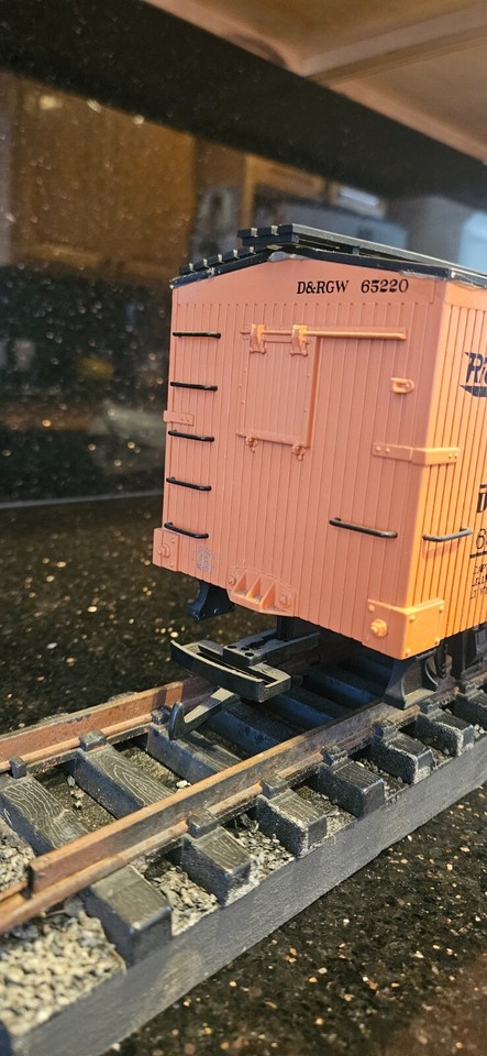 Rio Grande Aristocraft Brite Block G Scale Track Cleaner Box Car Model ...