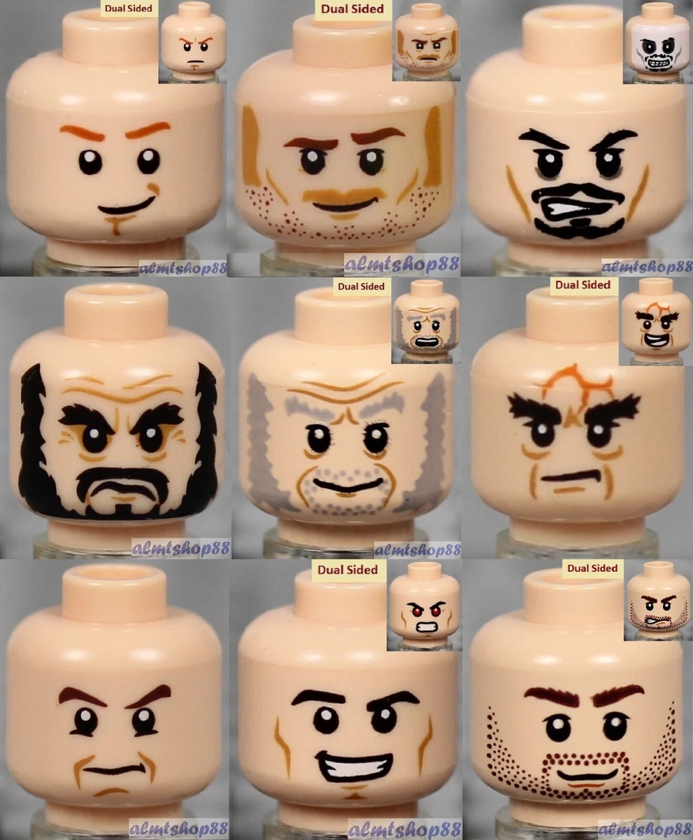 Lego Faces Heads