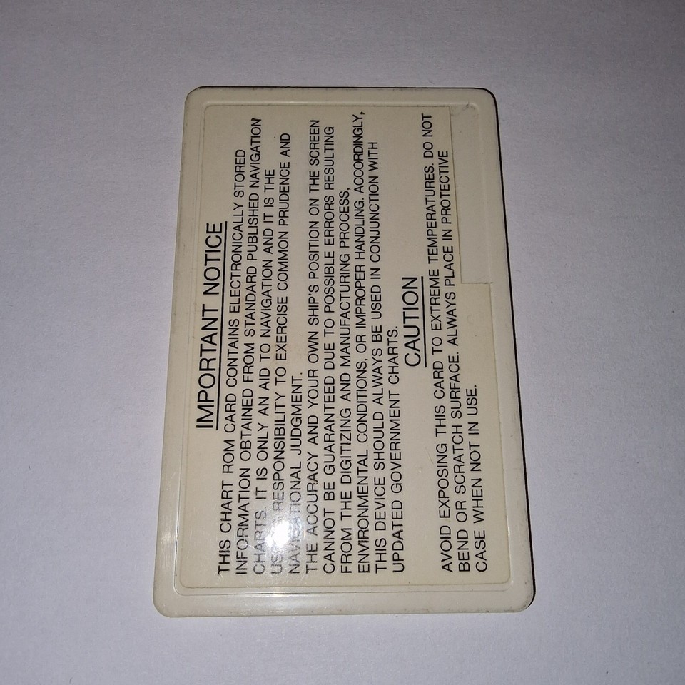 RAYTHEON Chart ROM Card FAROE ISLANDS / Raymarine Chartplotter VERY ...