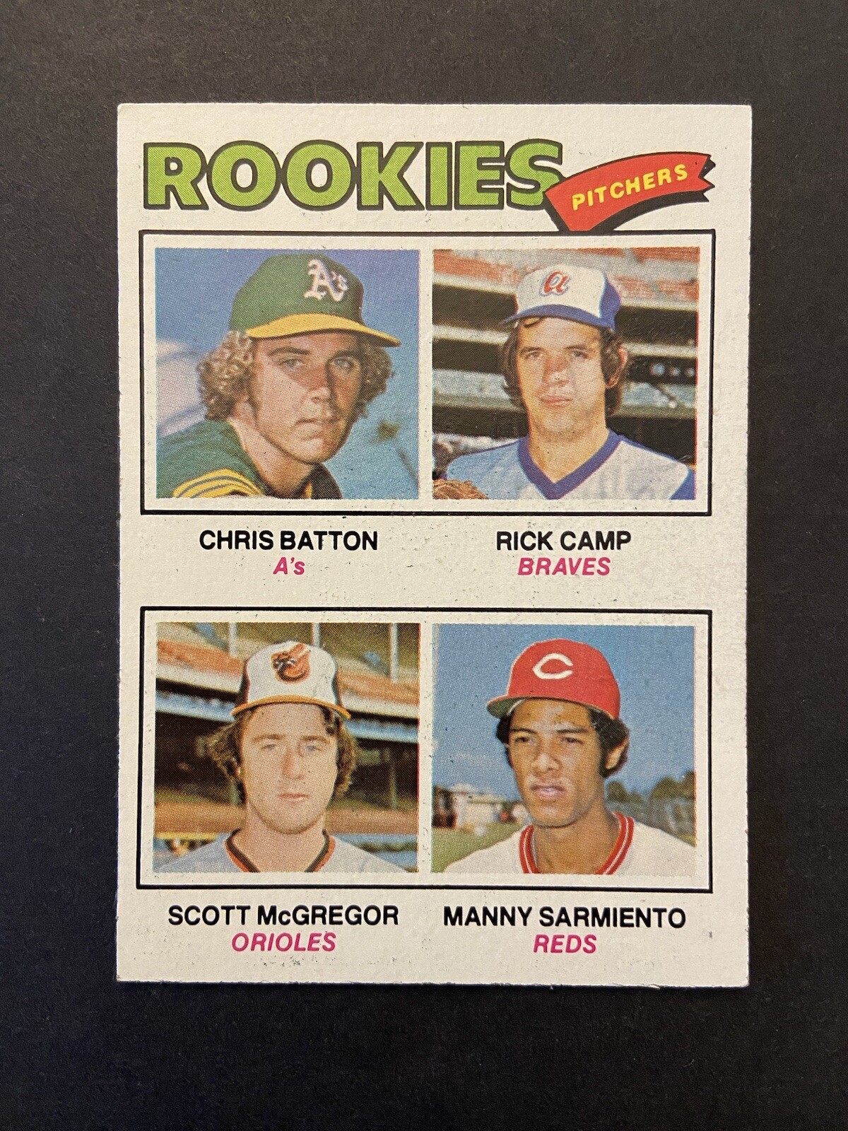 1977 Topps - Rookie Pitchers #475 Scott McGregor, Scott McGregor, Rick ...