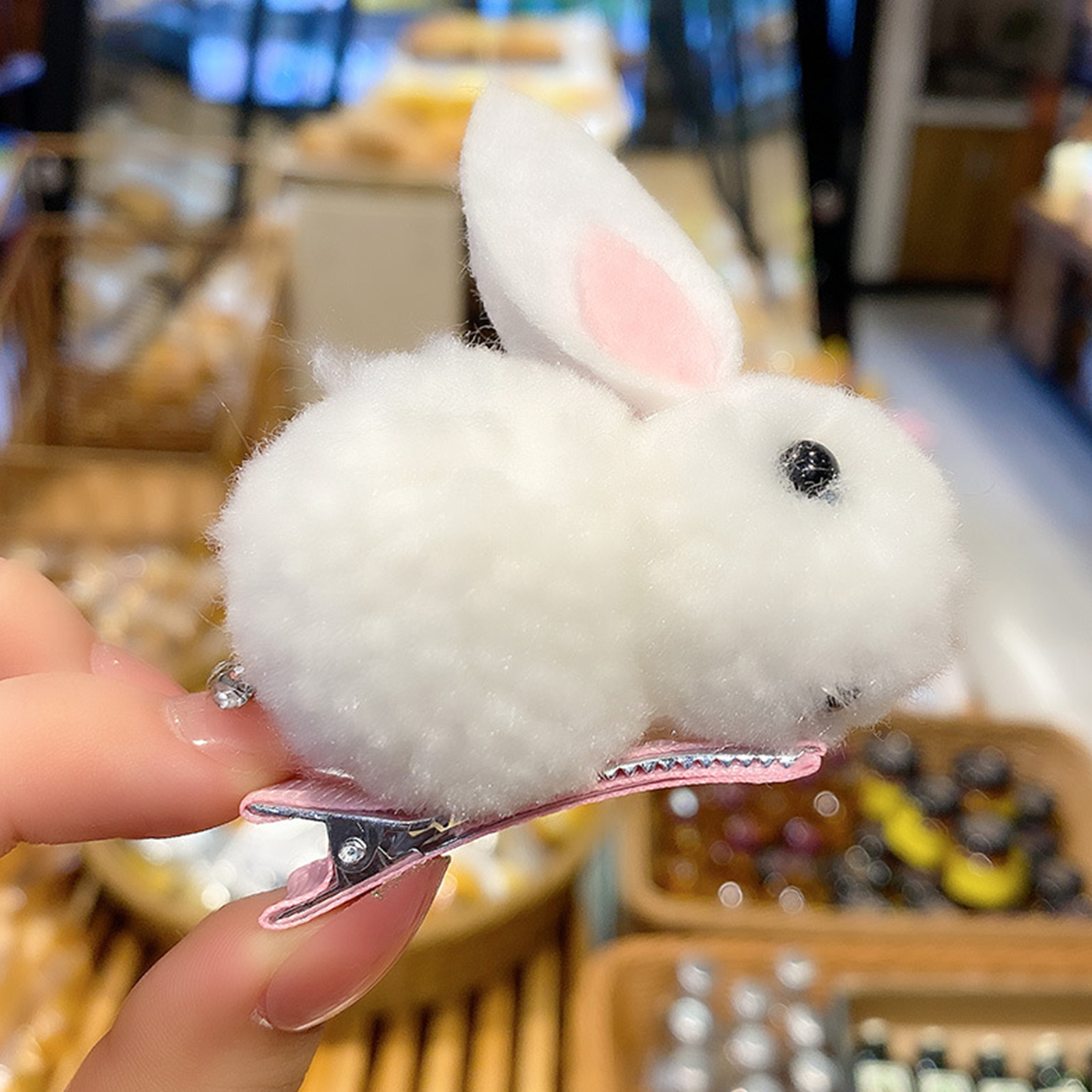 Hairpin Delicate Easy Wear Elegant Cartoon Rabbit Hair Clip Long ...