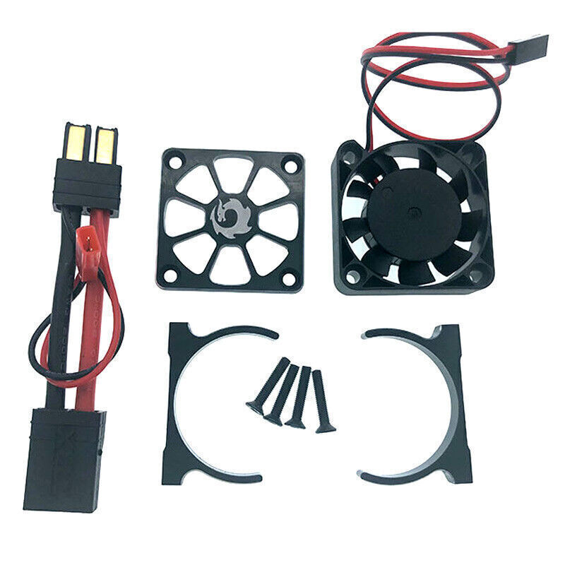 540 550 Motor Radiator TRX Plug Cooling Fan For 1/10 RC TRAXXAS TRX-4 ...