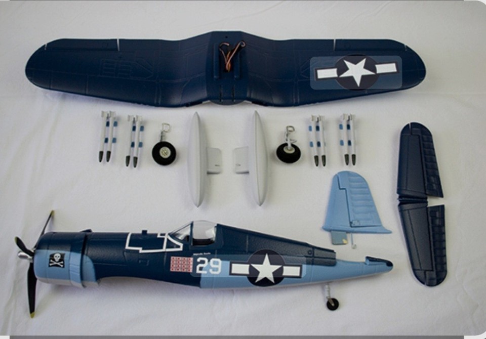 Hitec Weekender P-n-P F4U Corsair Park Flyer RC Airplane | eBay