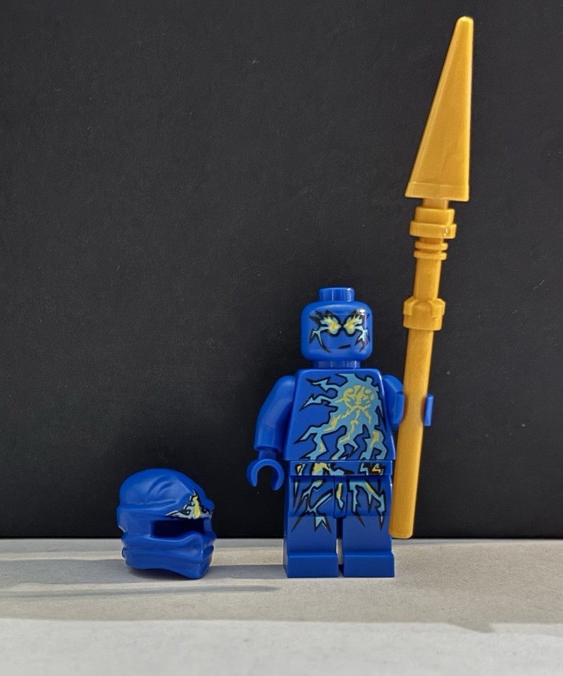 LEGO Ninjago Jay NRG minifigure custom pad printed | eBay
