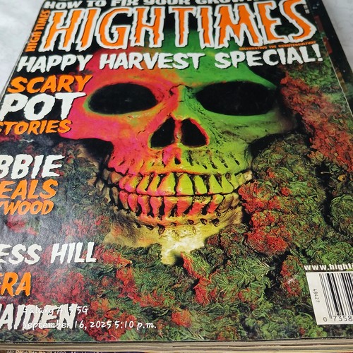 HIGH TIMES Magazine OCTOBER 2000 #302 HALLOWEEN SPECIAL ISSUE | eBay