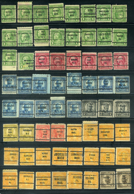 64 Piece Precancel Stamp Collection JK341 | eBay