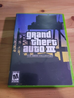 Grand Theft Auto III The Xbox Collection GTA 3 Original Xbox COMPLETE w ...