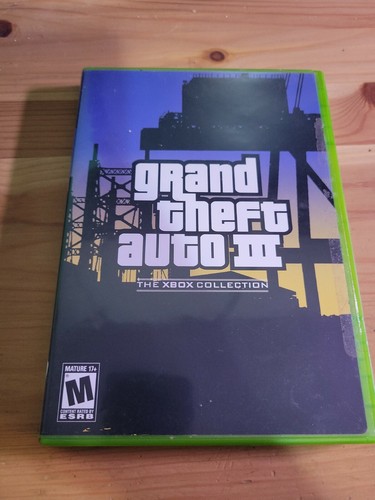 Grand Theft Auto III The Xbox Collection GTA 3 Original Xbox COMPLETE w ...