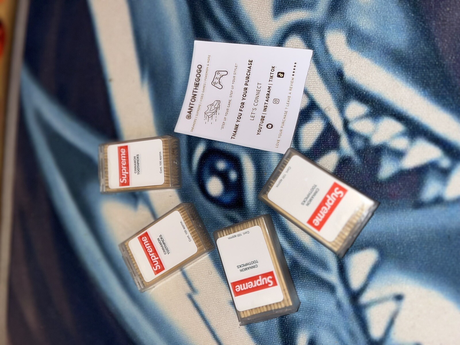 🦷HOT🦷 Supreme Cinnamon Toothpicks|FW23|SHIPS Now Rare 1 Each | eBay