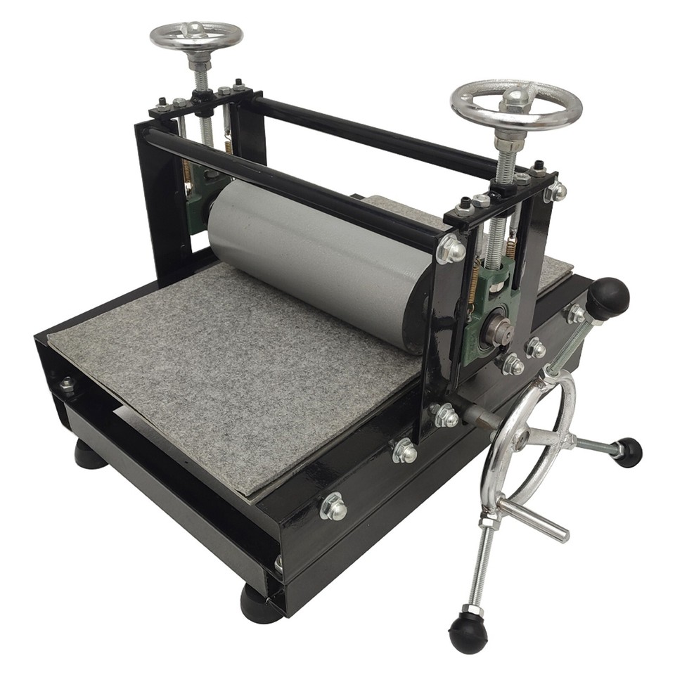 19.7*12.6in Tabletop Printmaking Machine Portable Slab Roller Engraving ...