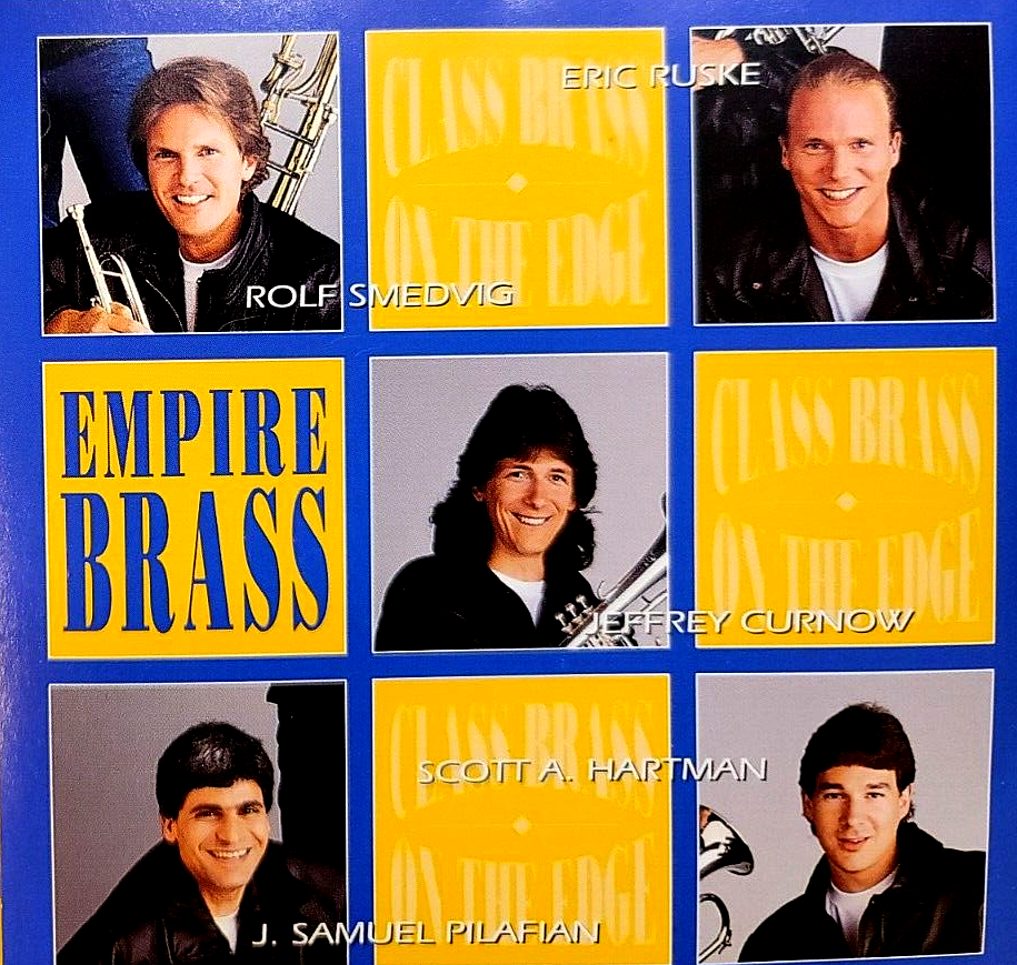 Class Brass - "On The Edge" - "Empire Brass" - ( CD - Telarc Digital ...