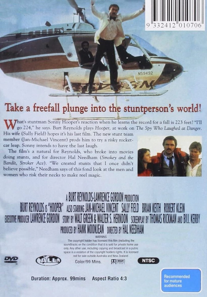 HOOPER - HOOPER (1 DVD) (DVD) (UK IMPORT) 9332412010706 | eBay