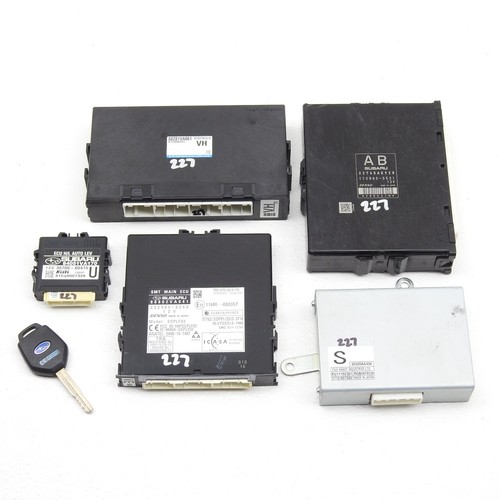 2015-2019 Subaru Impreza Wrx Sti 2.5L 6 Spd ECU DCCD BCM Computer Key ...
