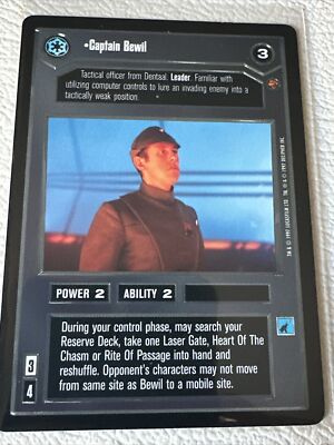 Star Wars CCG: Captain Bewil BB Cloud City | eBay