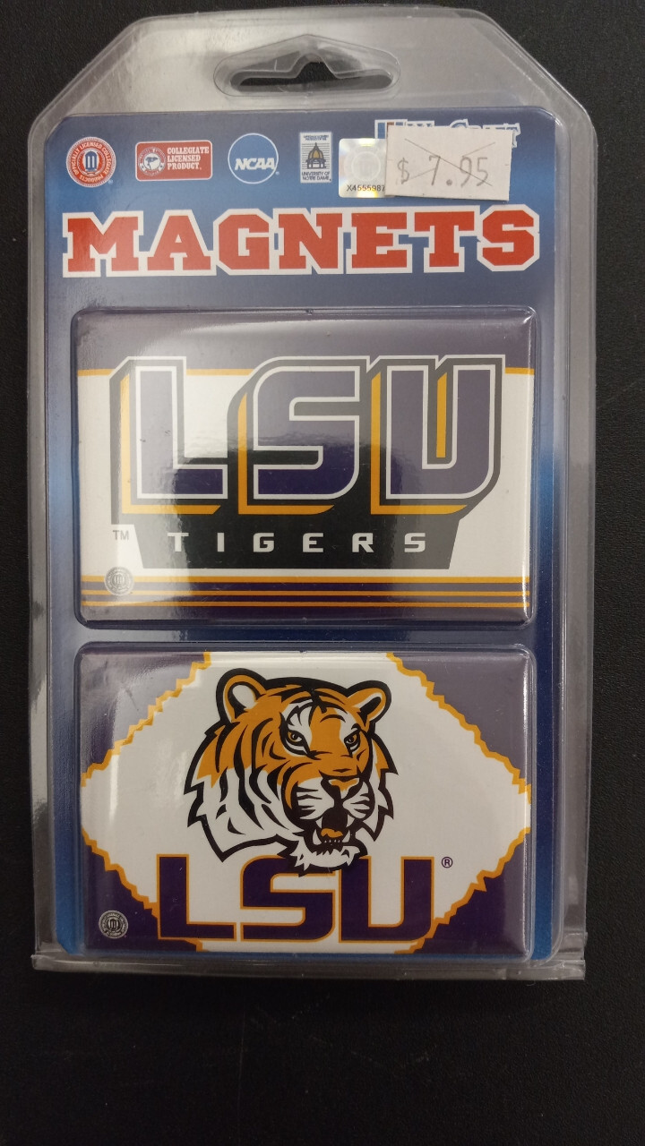 LSU TIGERS 2003 CHAMPS NCAA REFRIGERATOR MAGNETS Win Craft Sports 2 ...